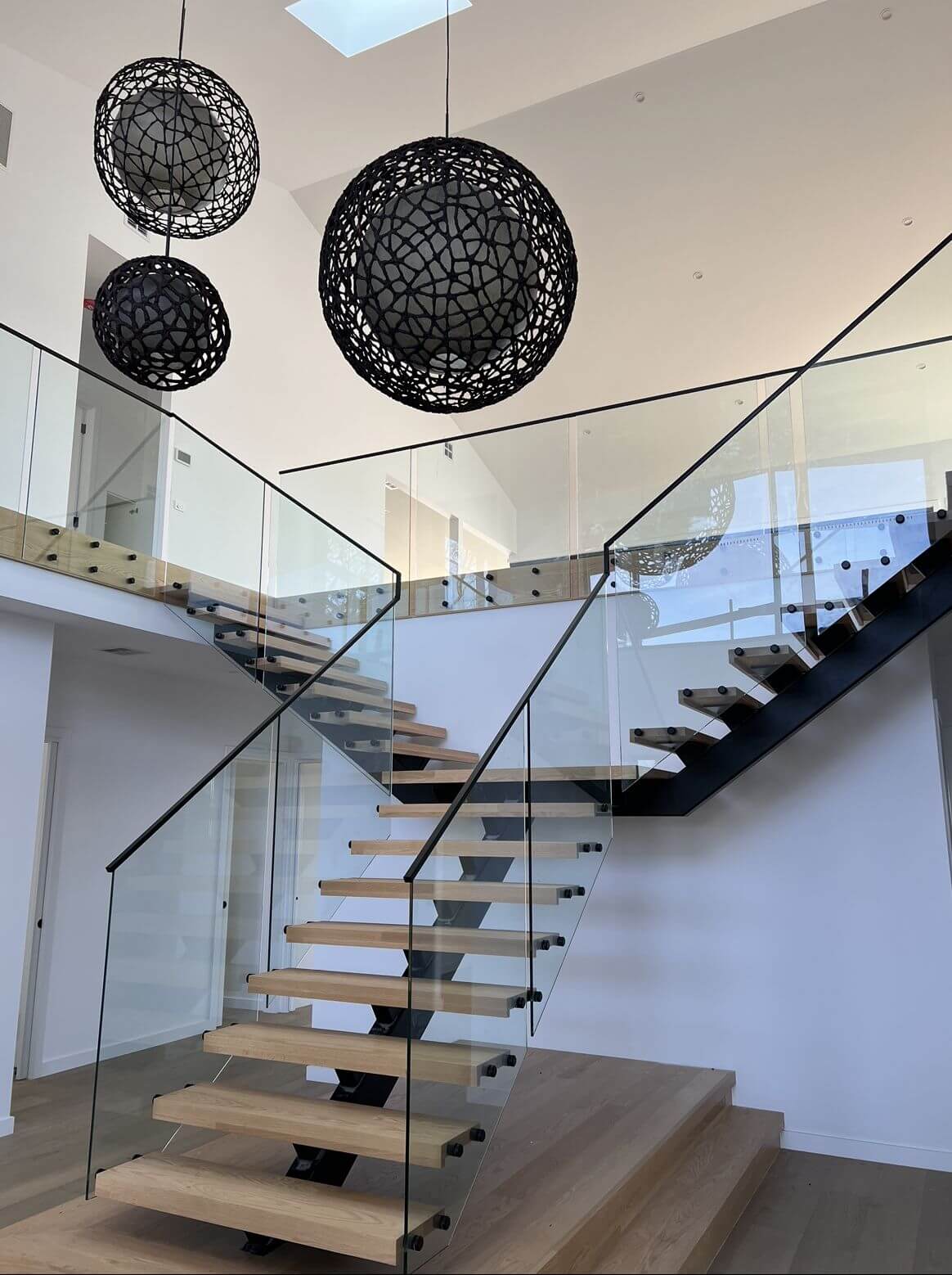 The Art of Glass Staircase Balustrades - Celtic Glass